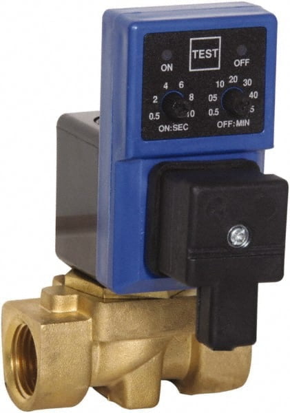 PRO-SOURCE 1/4" Inlet, Electronic Condensate Drain Valve 1/4" NPT ...