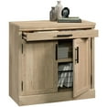 Pemberly Row Modern Engineered Wood Library Base in Prime Oak - Walmart.com