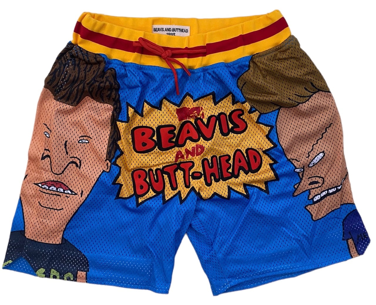 Beavis & Butthead Men's Headgear Classics Embroidered Mesh Basketball ...