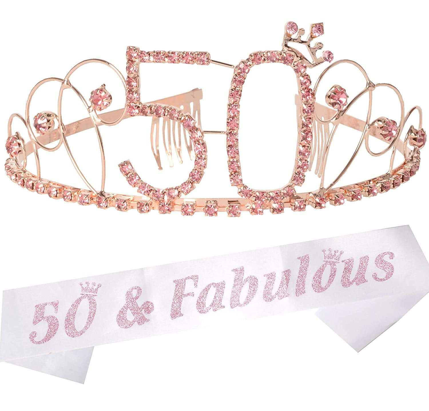 50th Birthday, 50th Birthday Gifts for Women, 50th Birthday Sash, 50th ...