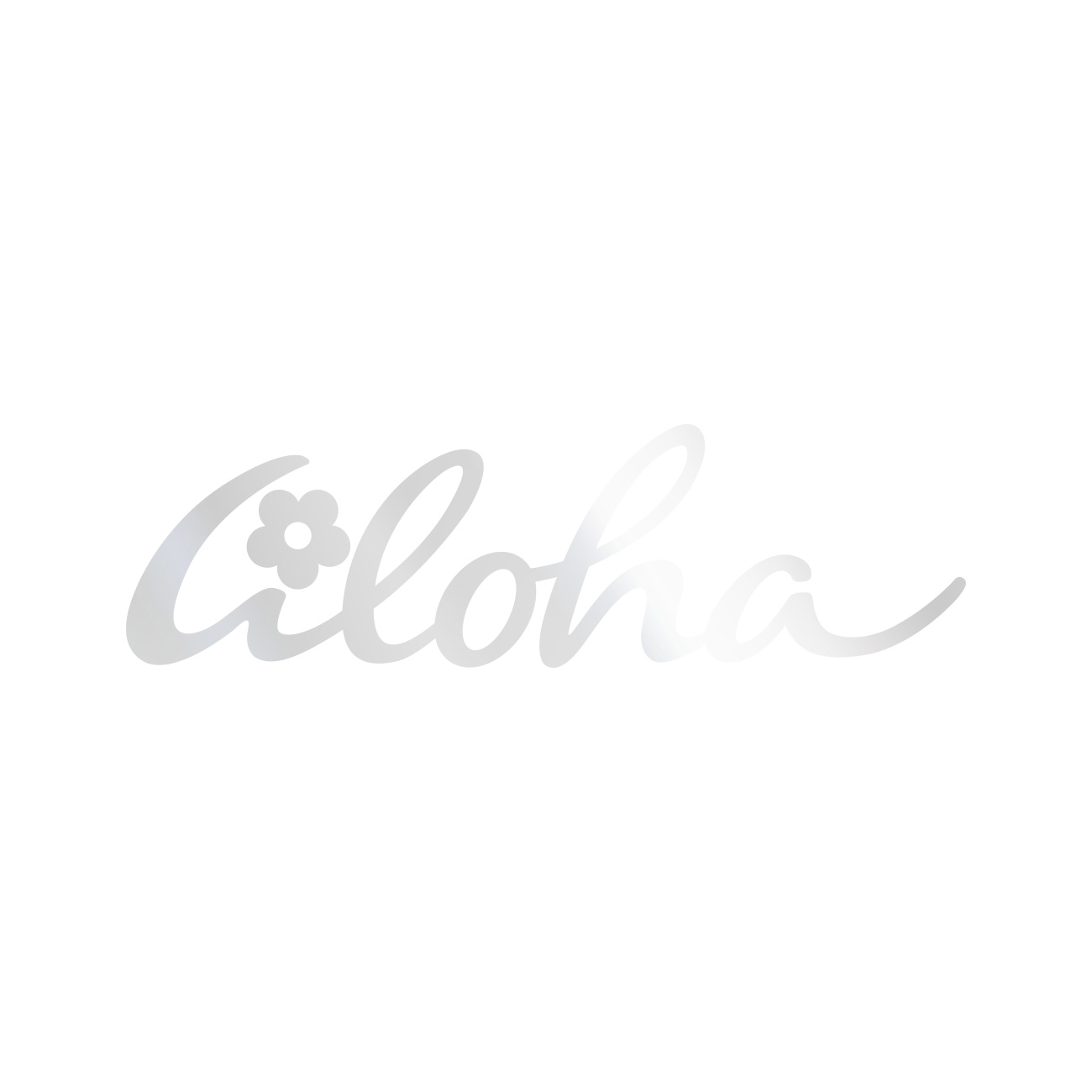 Aloha Sticker Decal Die Cut - Self Adhesive Vinyl - Weatherproof - Made ...