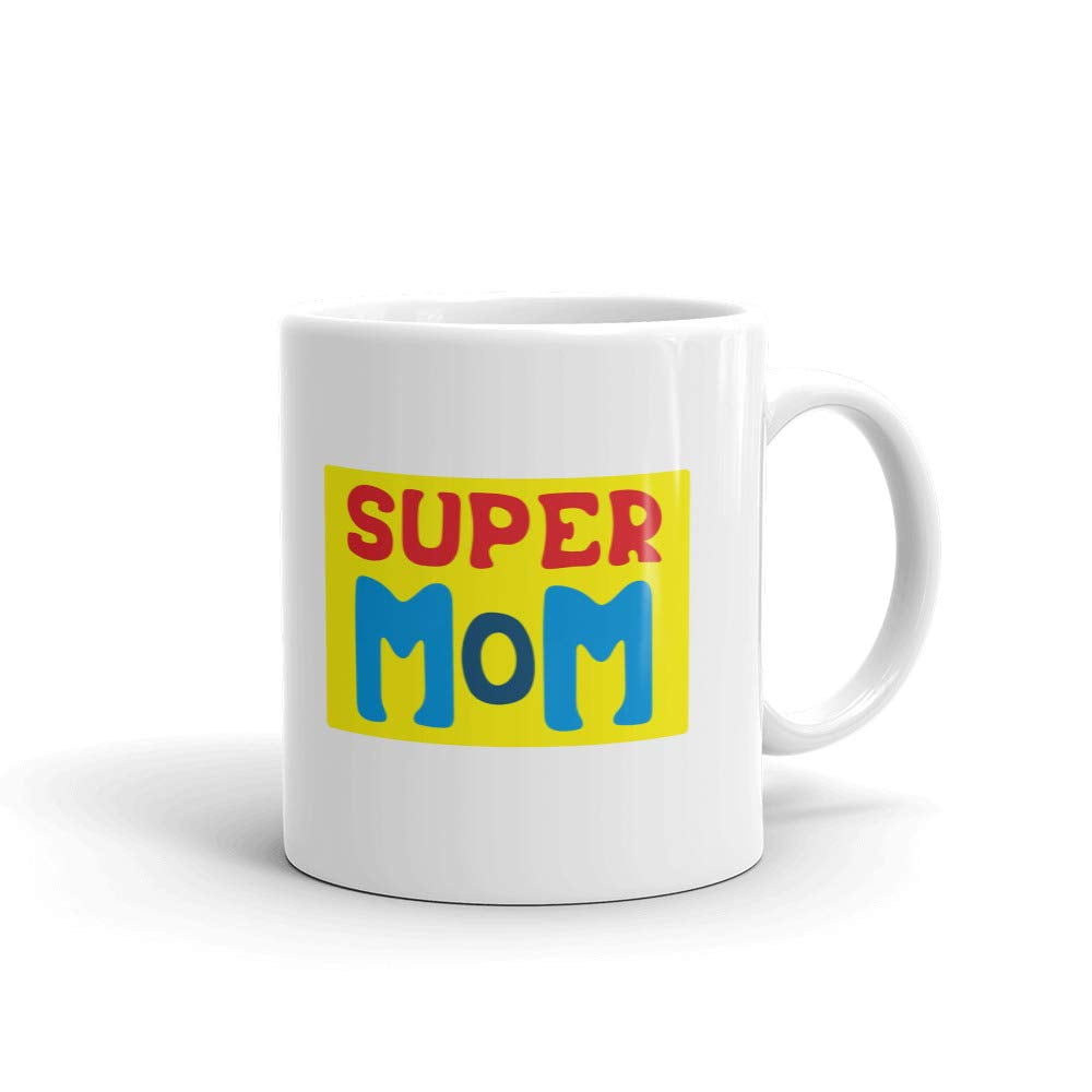 Super Mom Happy Mother’s Day Coffee Tea Ceramic Mug Office Work Cup