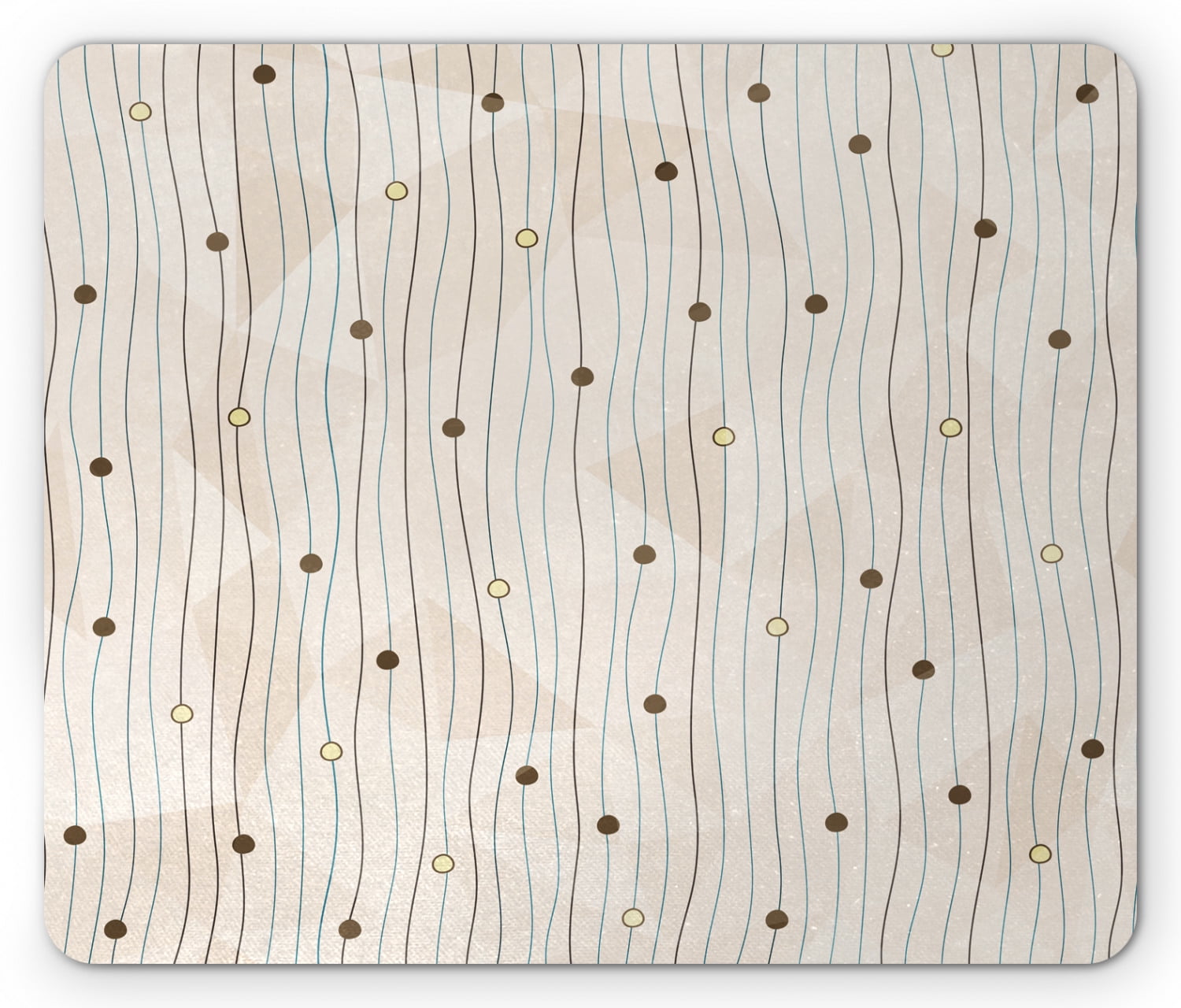 Abstract Mouse Pad, Swirls Pattern with Circles Rounds Lines with ...