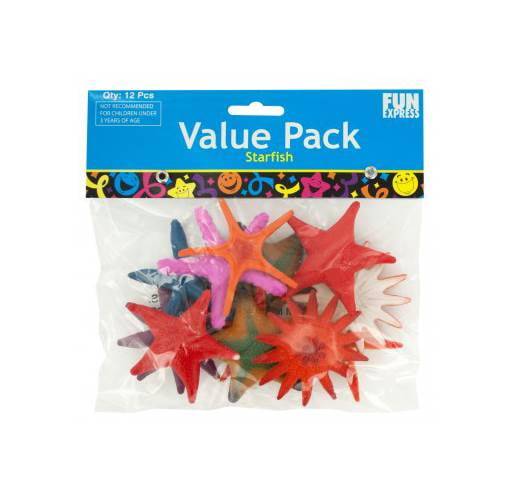 Plastic Starfish Party Decorations - Pack of 24 - Walmart.com