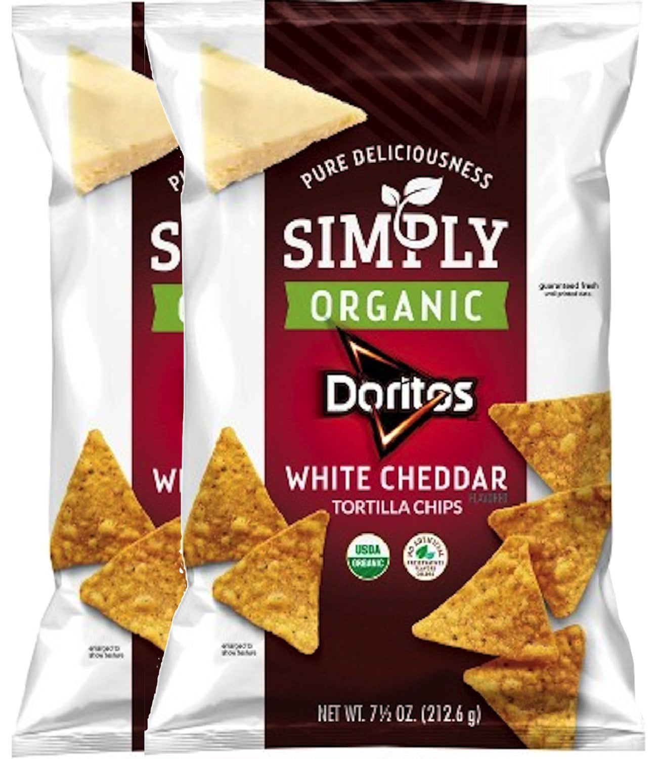Doritos Simply Organic White Cheddar Tortilla Flavored Chips Limited ...