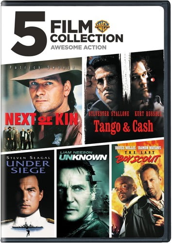 5 Film Collection: Awesome Action (DVD) - Walmart.com