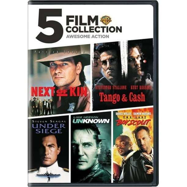 5 Film Collection: Awesome Action (DVD) - Walmart.com - Walmart.com