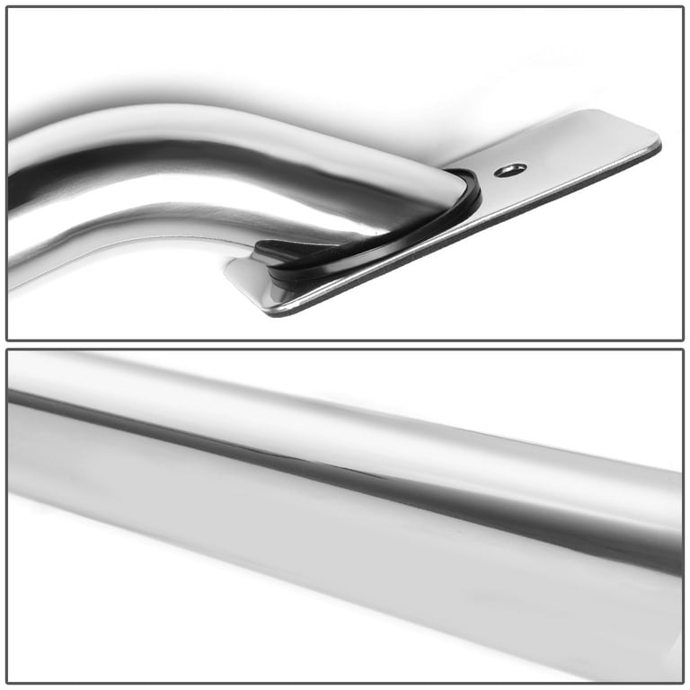 Silverado Bed Rail Caps DNA Motoring RAIL-004-SS Pair Of Stainless ...
