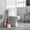 erfcxs Toilet Cleaning Brush With Spray Function Detachable Suction Cup ...
