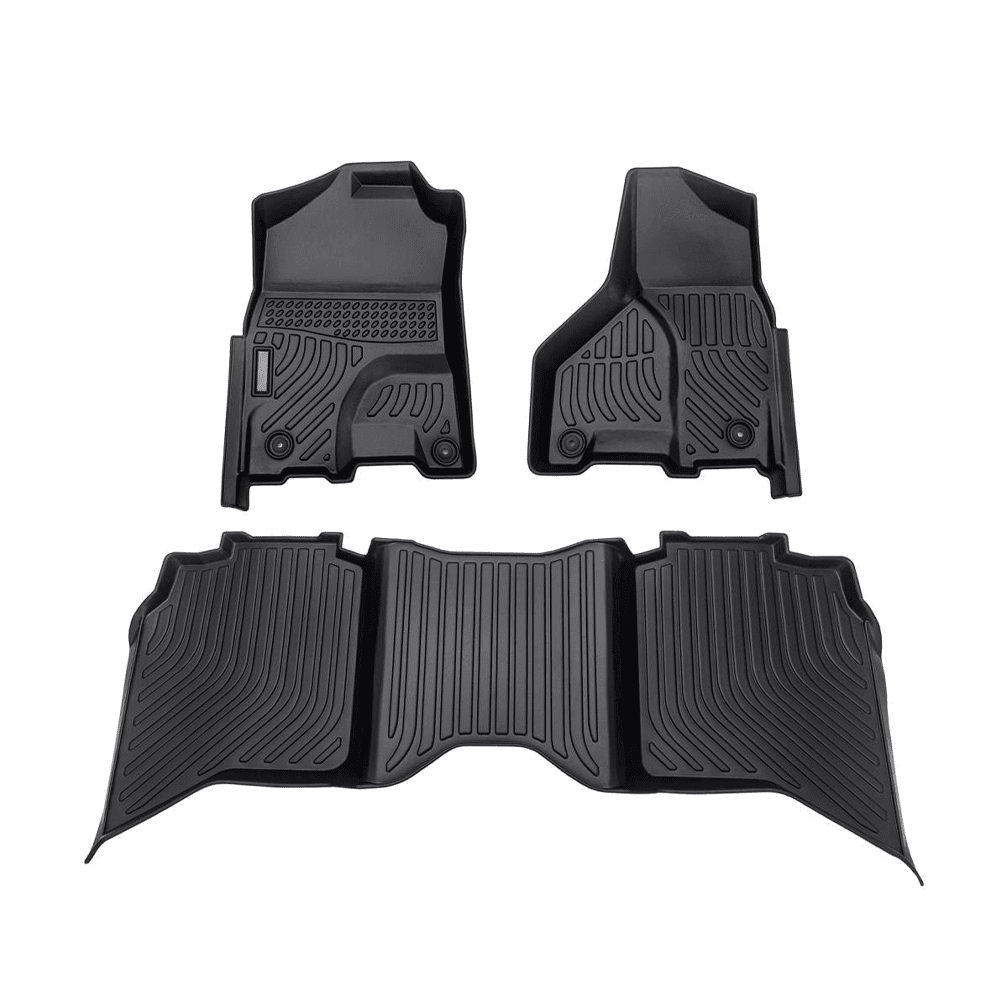 RVNI Floor Mats for 2013 2018 Dodge Ram 1500 2500 3500 Crew Cab 2019 2023 Ram 1500 Classic Floor Mats All Weather Walmart