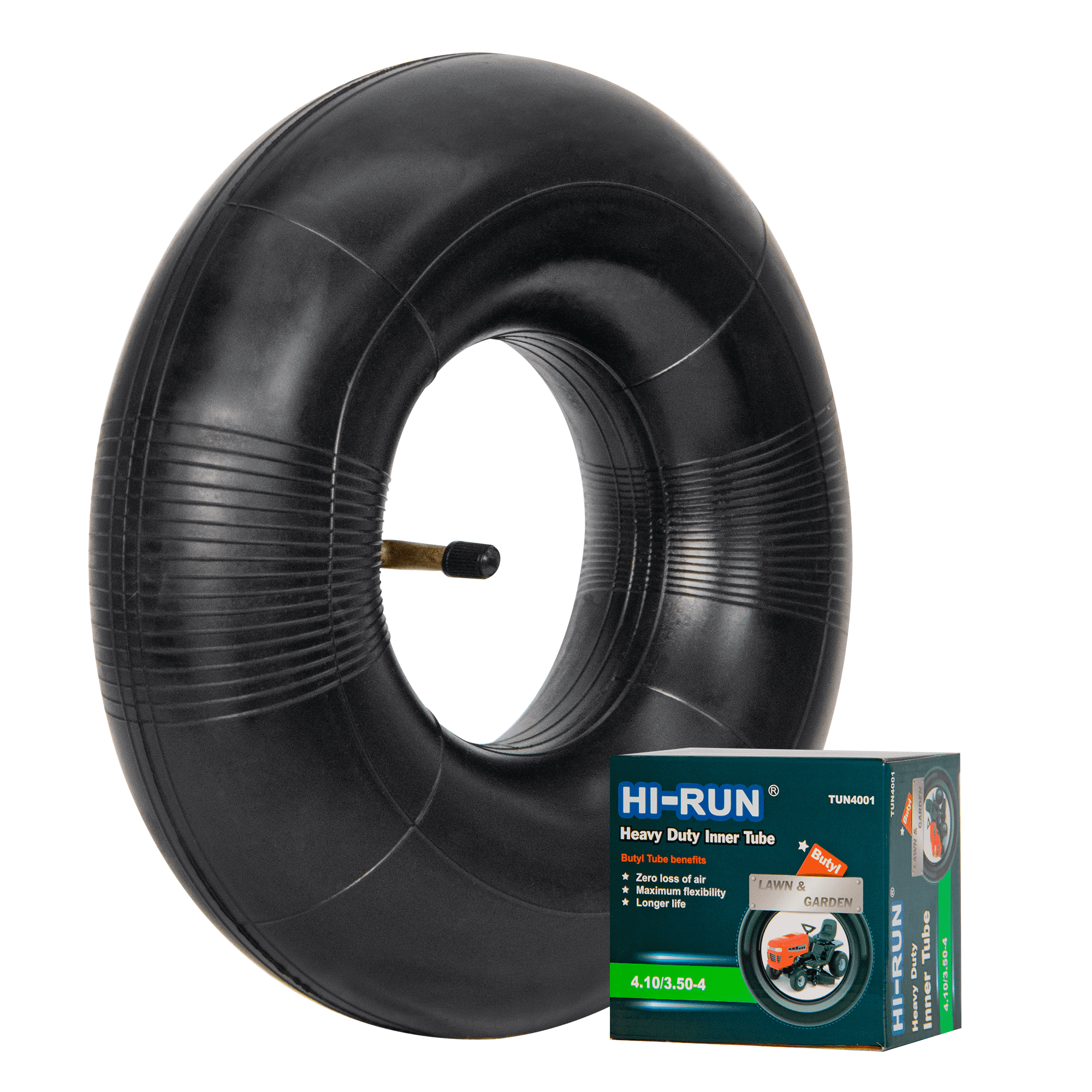 Click here for Hi-Run 4.10/3.50-4 Butyl Inner Tube Tr87 For Lawn... prices