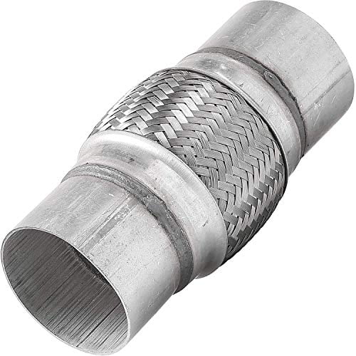 TOTALFLOW TF-N76150 Stainless Steel Double Braided Exhaust Flex Pipe-3 ...