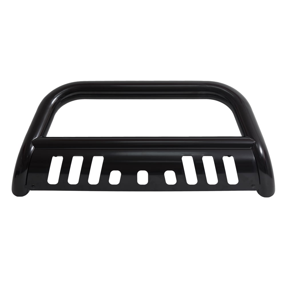 Hefilesy Matte Powder-Coated Steel Bull Bar Grille Guard for for 05-12 ...