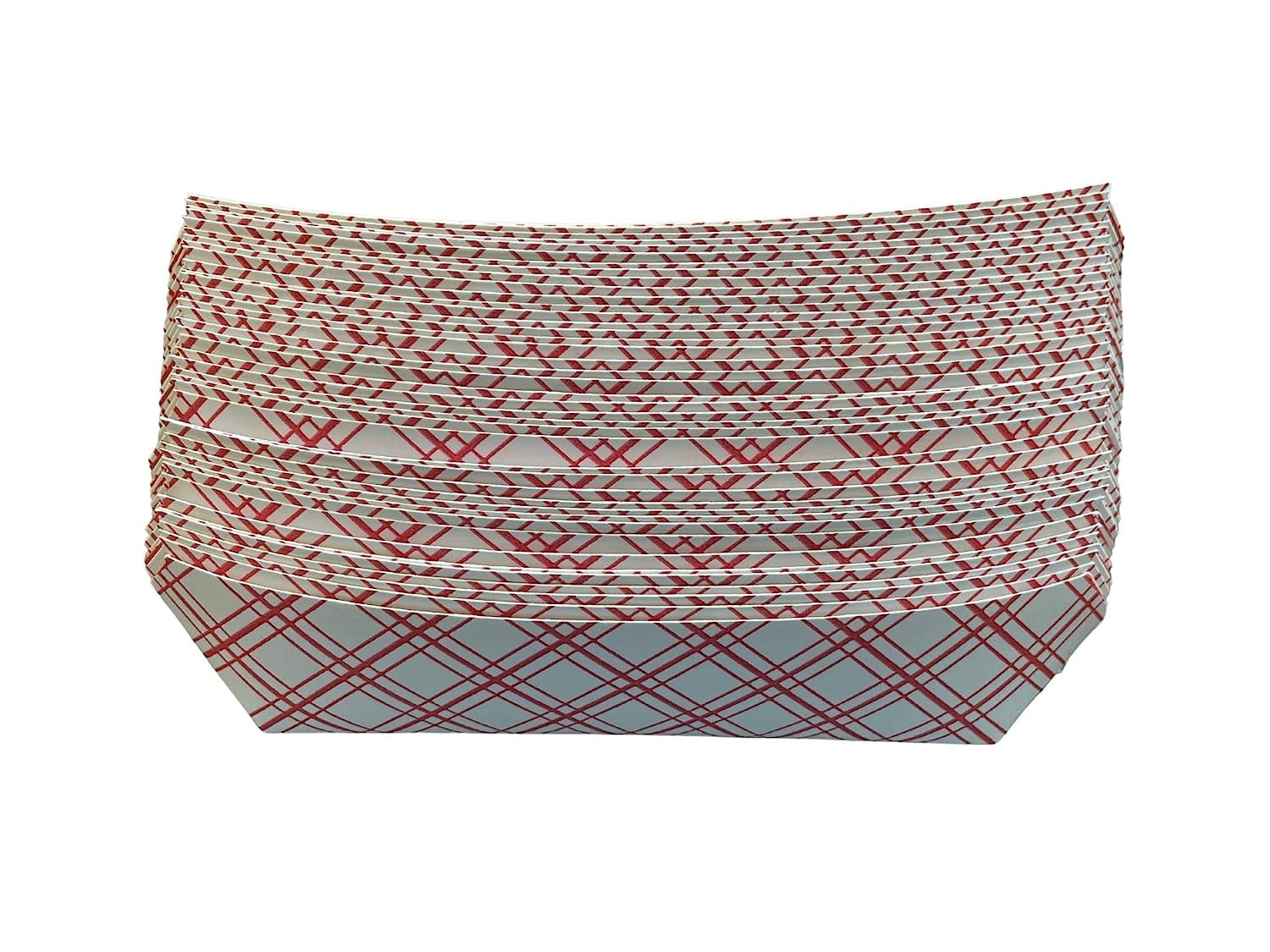 Red Check Cardboard Hot Dog Tray - Convenient and Stylish Serving ...