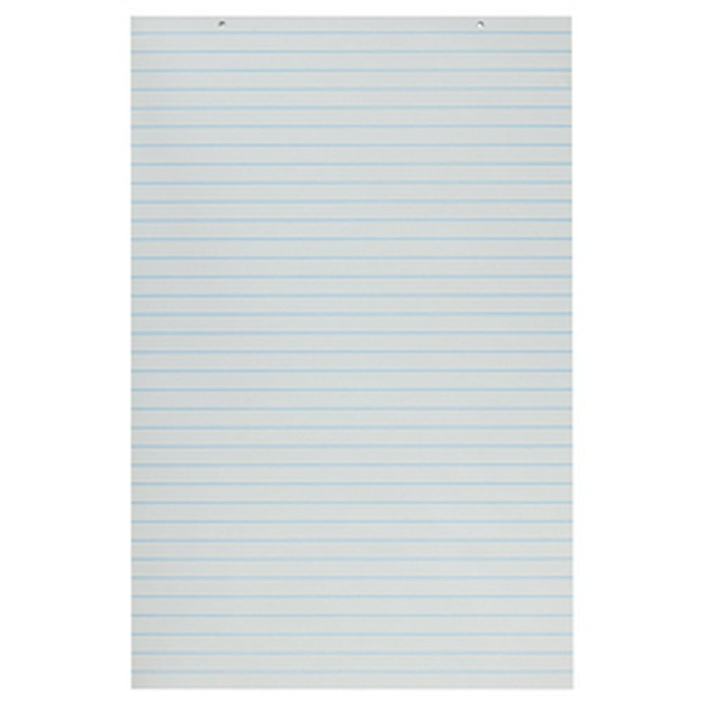 School Smart Primary Chart Paper, 1 Inch Ruled, 24 x 32 Inches, White ...