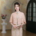 Elegant Lace Shoulder Wrap Scarf Shawl With Dangling Beads For Women ...