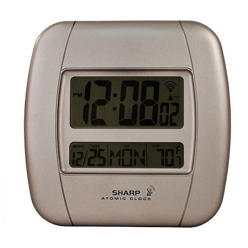 Sharp Atomic Digital Wall Clock - Walmart.com Sharp Atomic Digital Wall Clock - Walmart.com