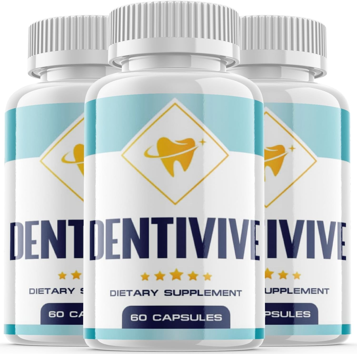 (3 Pack) Dentivive - Advanced Oral Probiotics Formula for Healthy Teeth ...