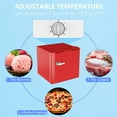 KNDKO Upright Freezer, 1.2 Cu.ft Small Freezer with Adjustable ...