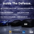 Hail Protector Car Cover, Inflatable Hail Proof Shield for SUV, Truck ...