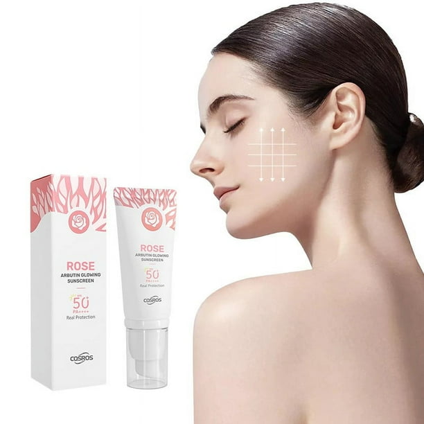 Protector solar con color para rostro, combate los rayos, sin manchas ...