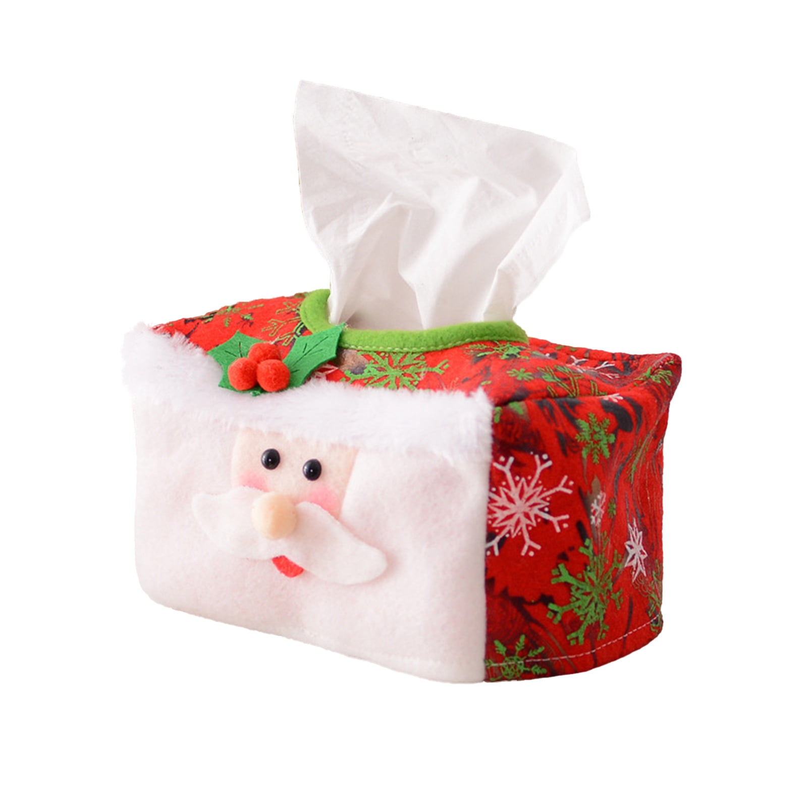 Mosey Toilet Paper Pouch Wide Application Creative Snowman Shape Tissue ...