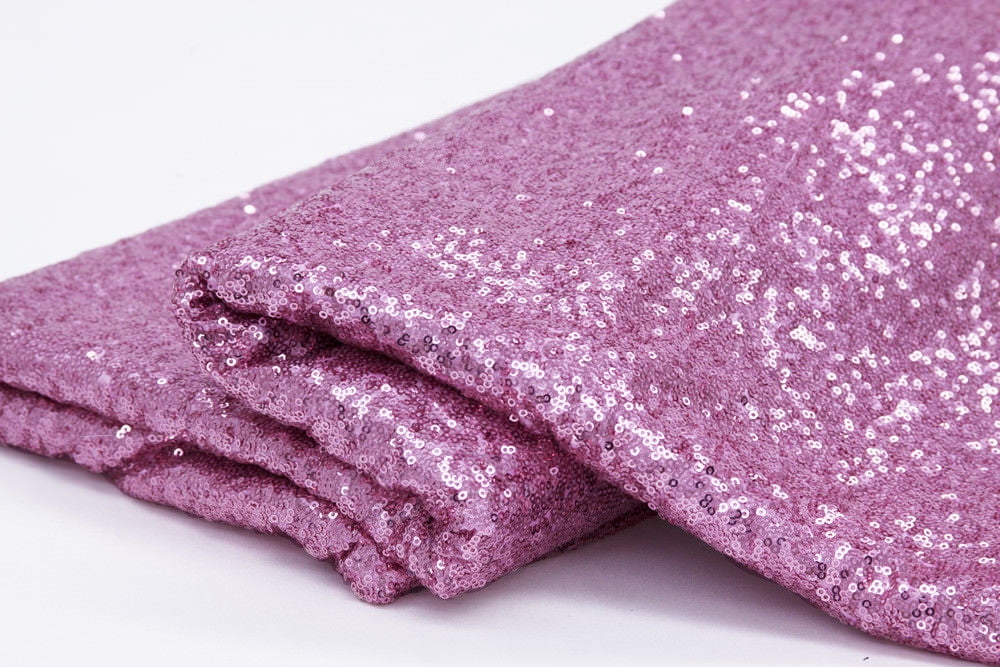 15 Yards MINI DISC SEQUIN GLITZ NYLON MESH FABRIC BACKDROP SASH OVERLAY ...