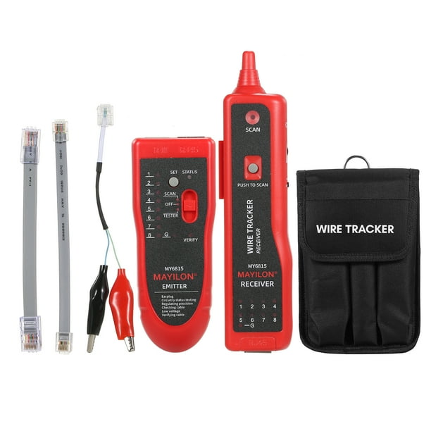 MAYILON Network Cable Tester Digital Signal Finder Anti-jamming ...