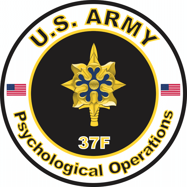 3.8 Inch U.S. Army MOS 37F Pshychological Operations - Walmart.com