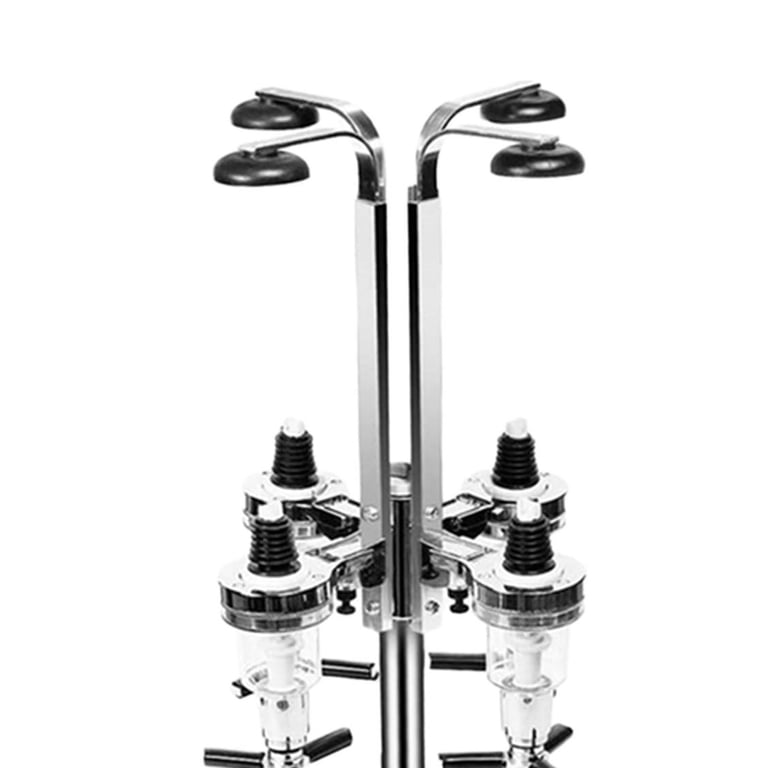 Bar Kit 6-Bottle Rotating Liquor Dispenser - Professional Bar Alcohol ...