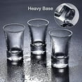40 Pack 1.5oz Shot Glass Bulk Set, Heavy Base, Whiskey/Vodka/Tequila ...