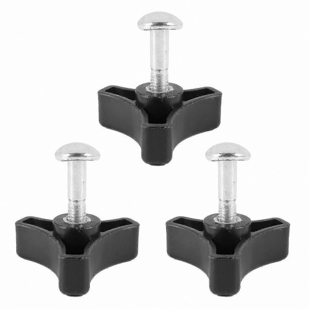 Black Plastic Handle Knob Nut Screw for Lawn Mower Machines | Bodega ...