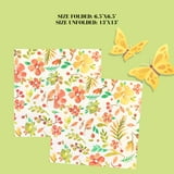 Keep Unique Flower Paper Napkins, Spring Luncheon Napkins, Assorted ...