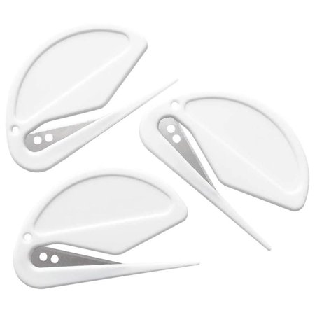 3 Pcs Letter Openers Envelope Slitters Plastic Envelope Slitters Letter ...