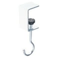 Adjustable 360 Degree Rotating Metal Hook Under Table Edges Sturdy ...