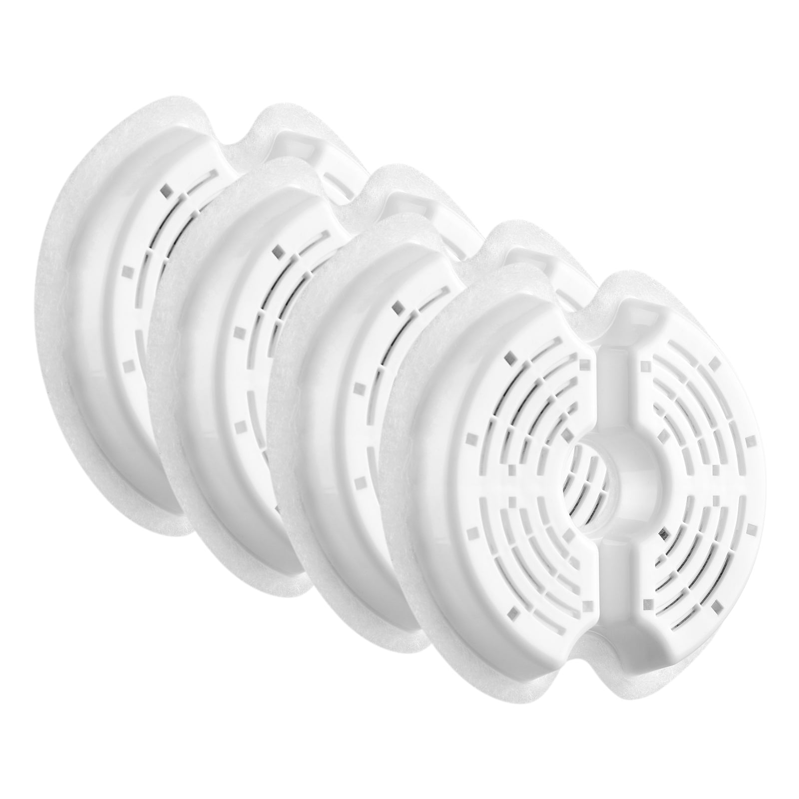 Click here for Romacci 4pcs Round Cat Water Fountain Filter Charc... prices