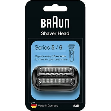 Compatible Appliance Braun Series 5 and 6 Shaver Head, 53B Replacement ...