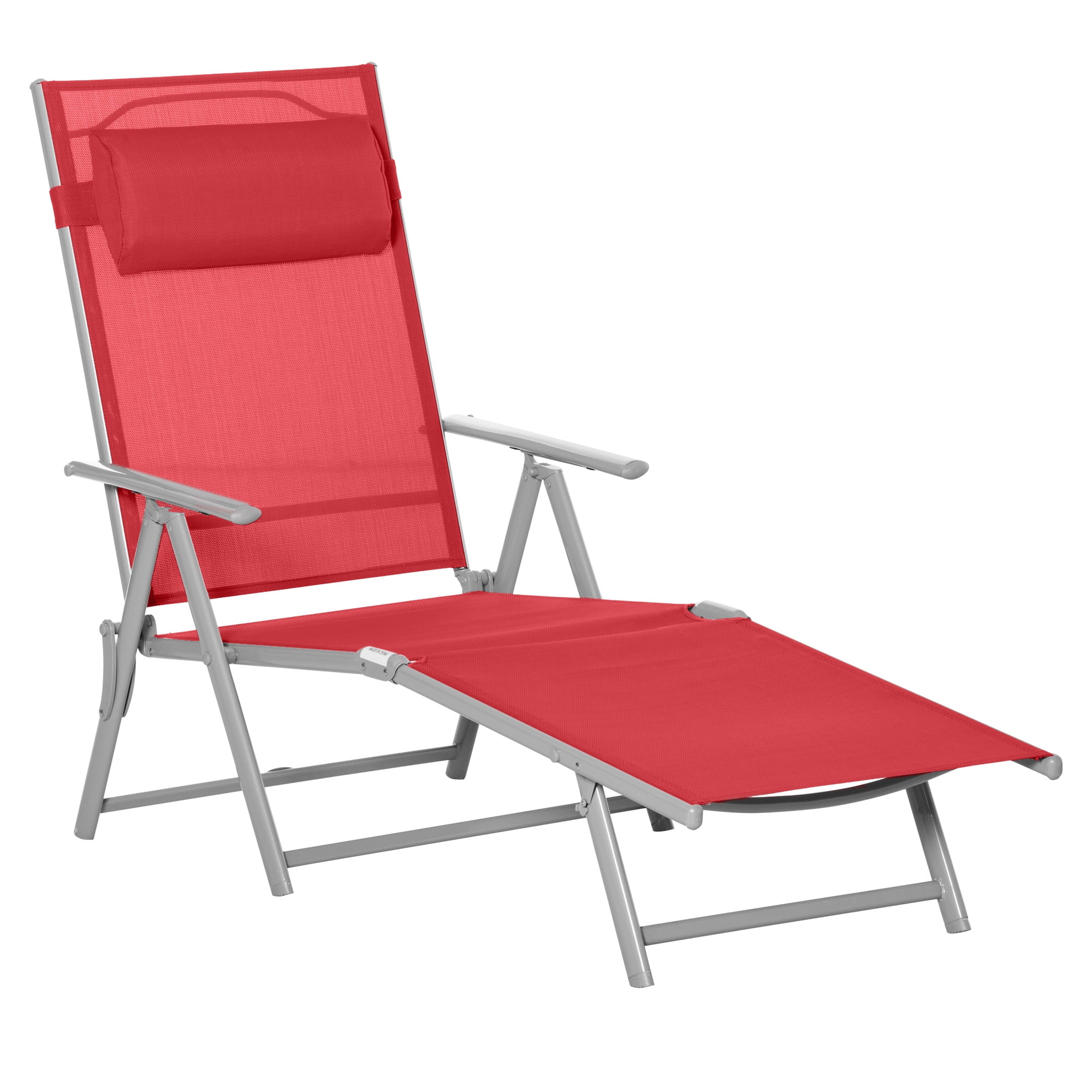 Click here for Outsunny Steel Outdoor Folding Portable Chaise Lou... prices
