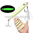 6PCS Luminous Metal Jig Fishing Lure 7-60g Casting Jigging Bass ...