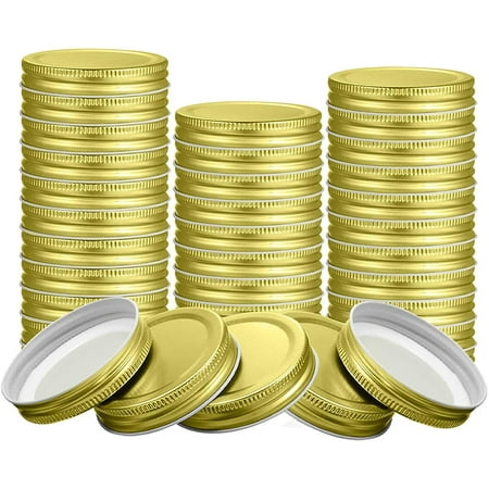 36 Count Mason Jar Lids, by Kook, Regular Mouth, Continuous Thread ...