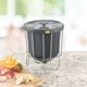 Polder Indoor Portable Lightweight Pop Out Kitchen Composter with Stand ...
