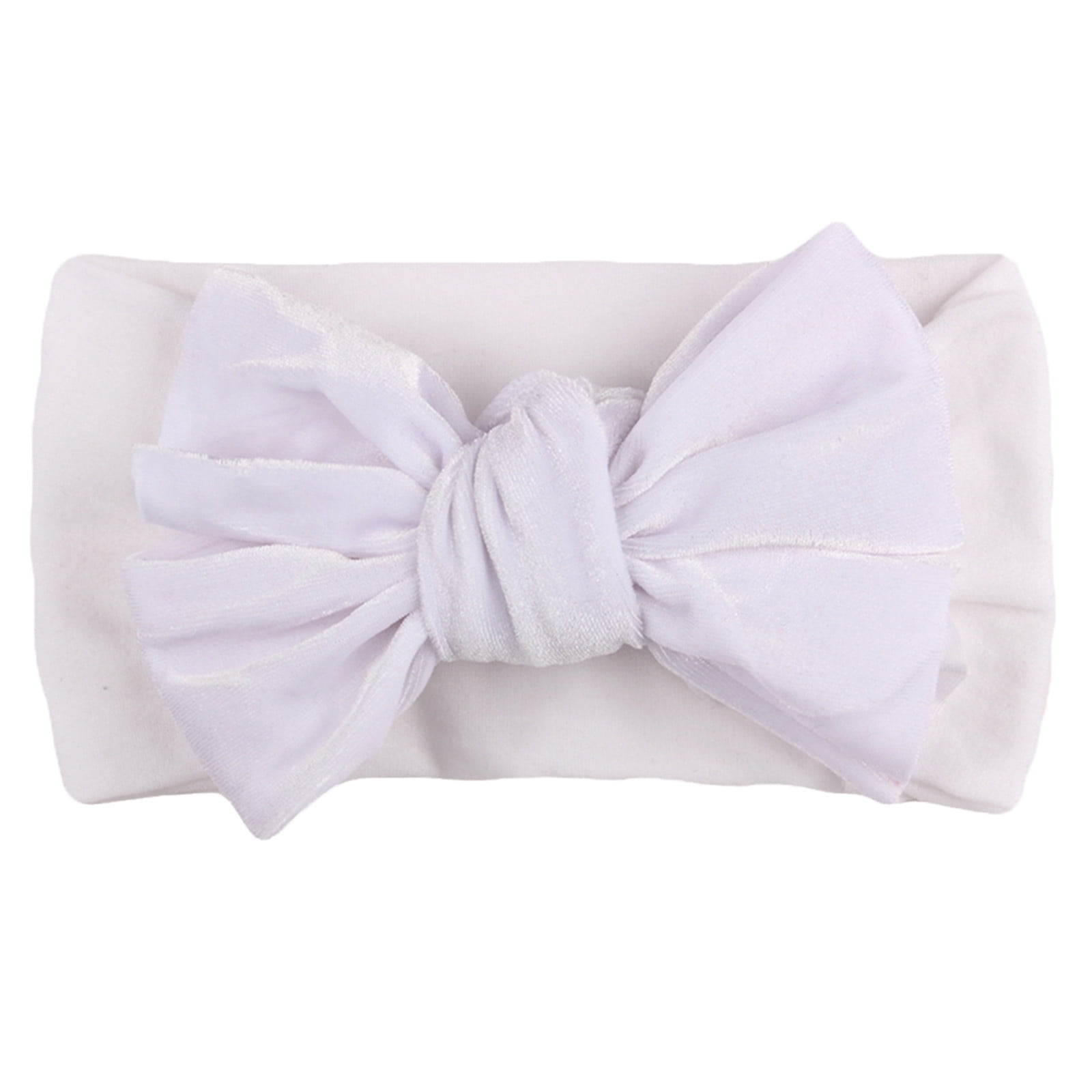 Click here for Zhangmingg Baby Solid Headwear For Girls Bow Hair... prices