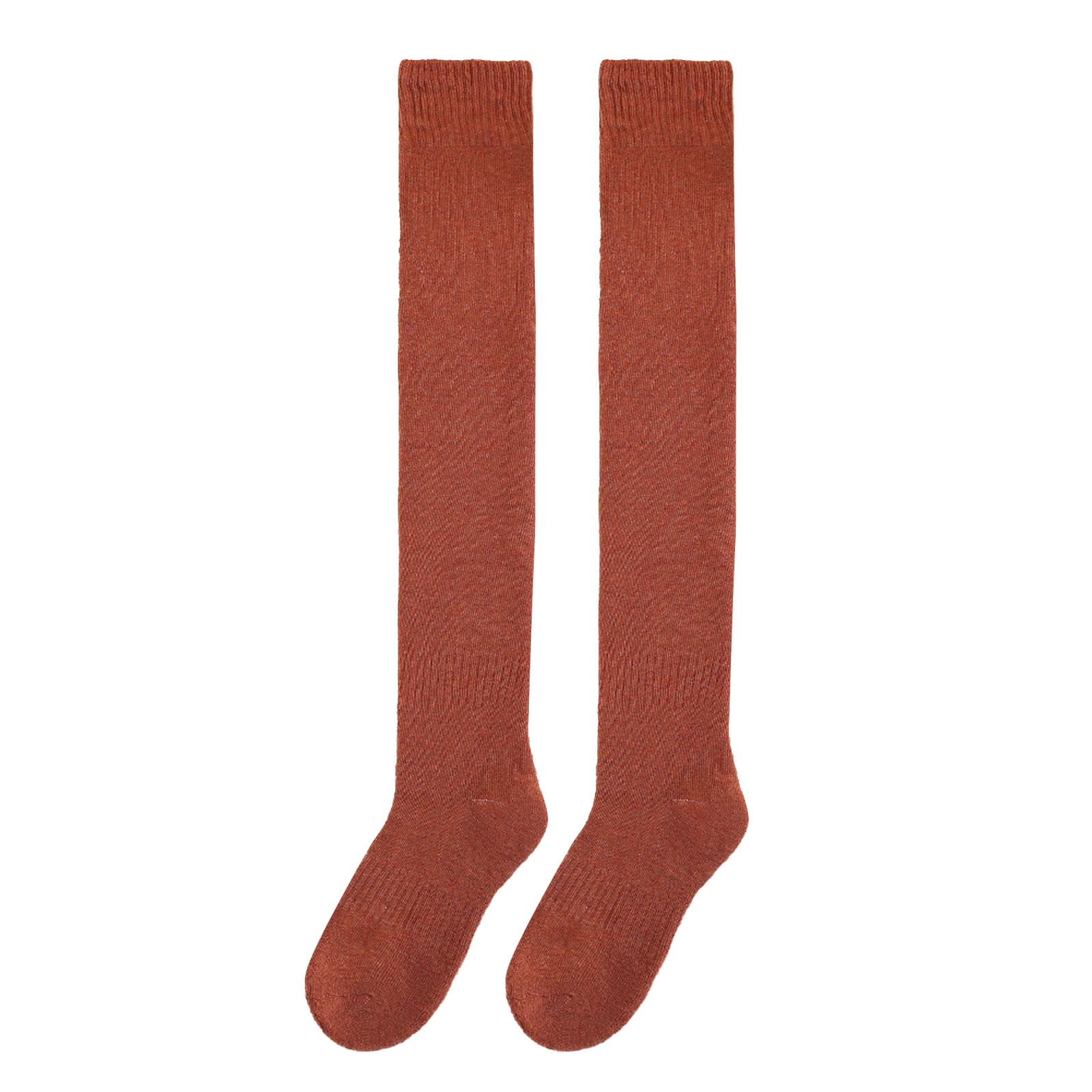 IROINNID Long Socks for Men and Women Gifts Solid Knee-high Socks ...