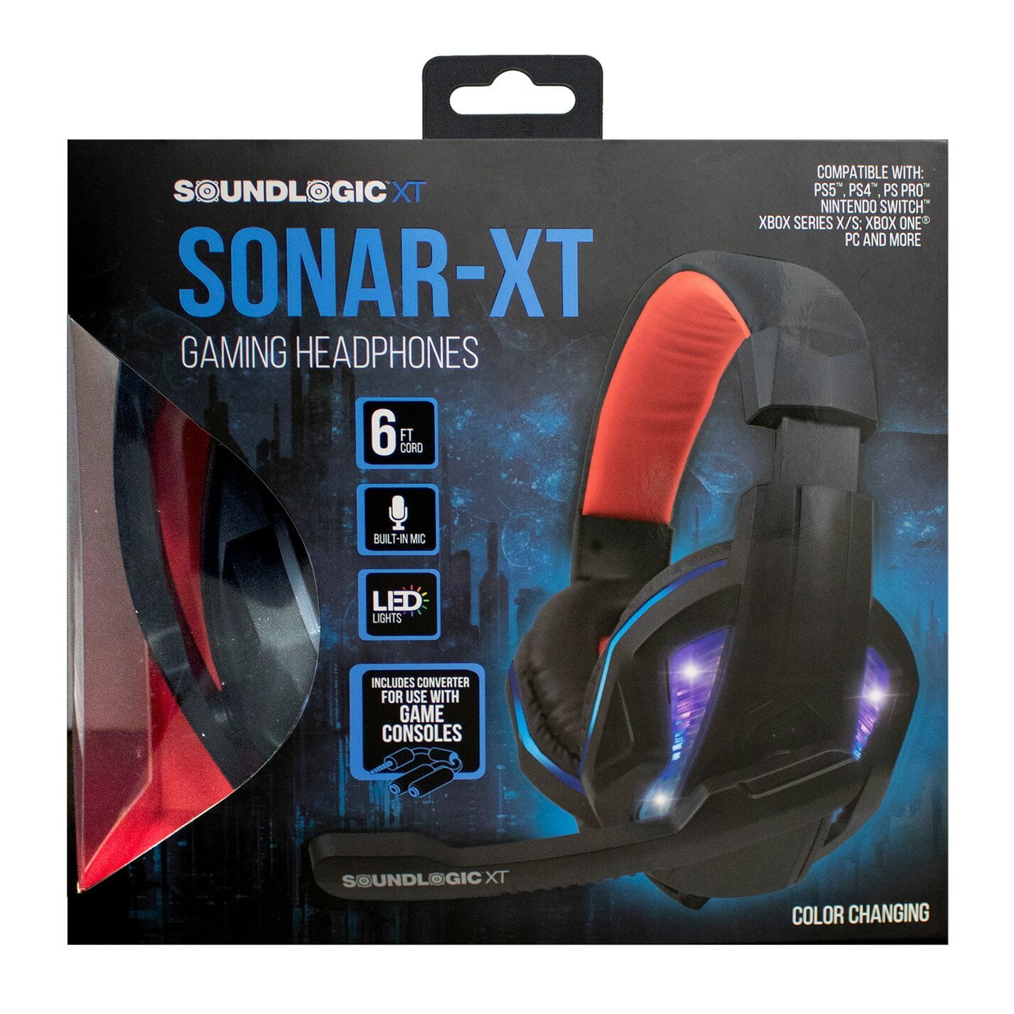 SoundLogic XT Sonar-XT Gaming Headphones - Walmart.com