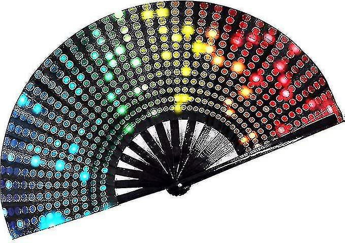 Abanico de mano Abanicos plegables grandes para festivales, Drag Queen ...