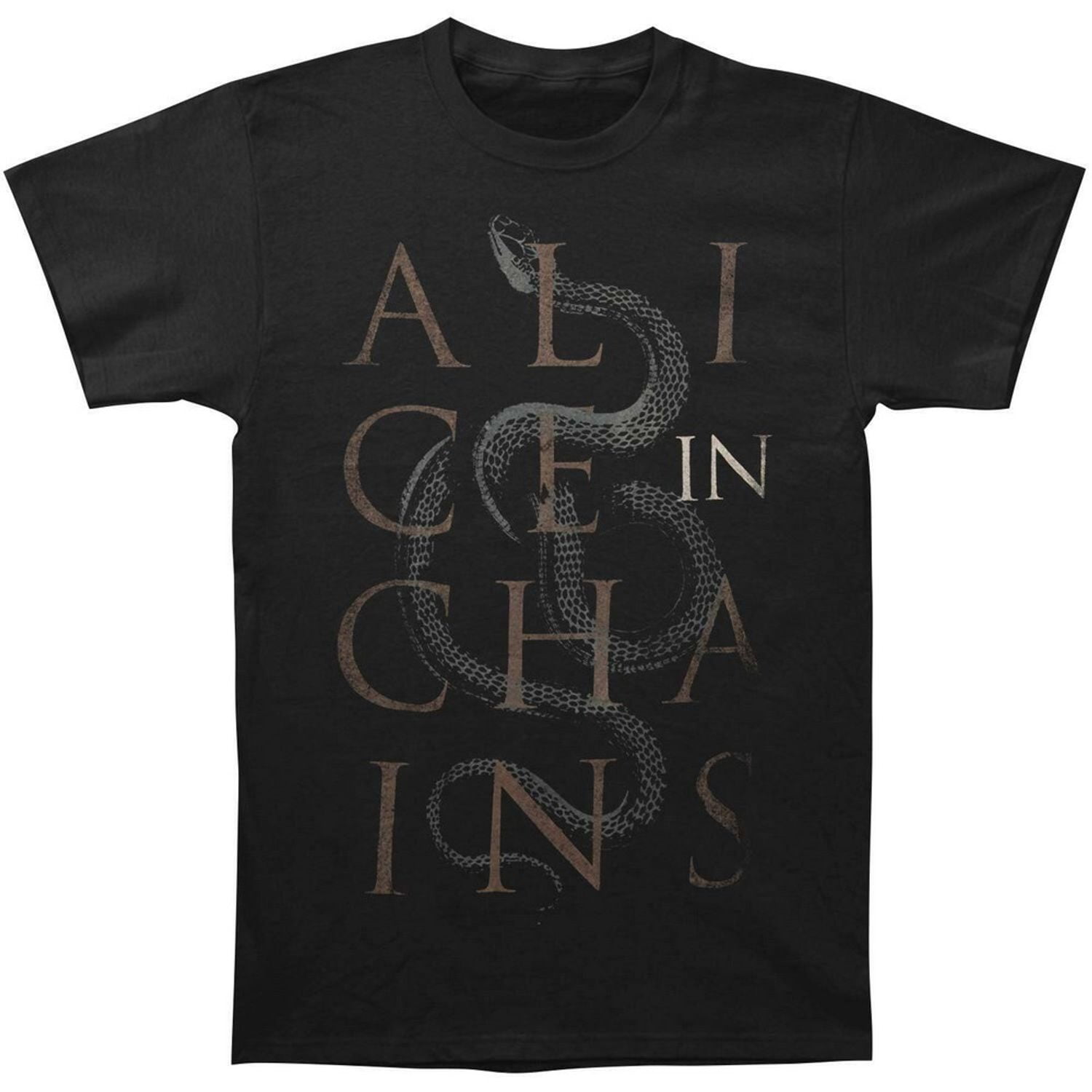 Click here for Alice In Chains Adult Snake T-Shirt M prices