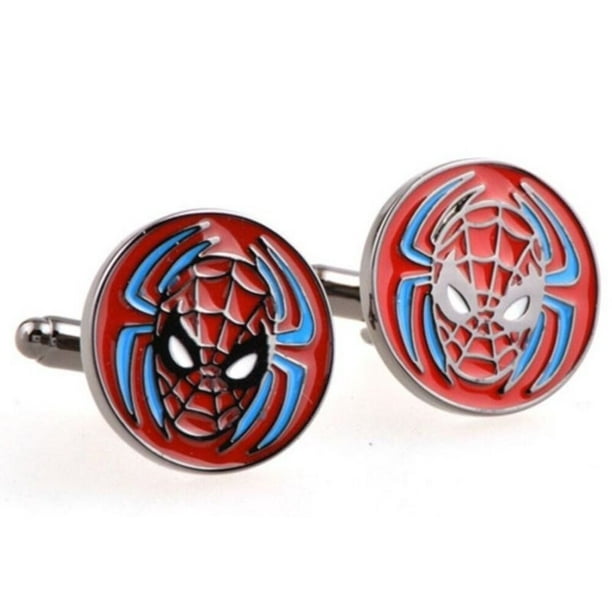 Spider-Man Spider Metal/Enamel Cufflinks - Walmart.com