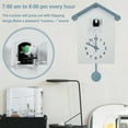 "Xiyztok Modern Cuckoo Clock, Minimalist Decorative Birdhouse Design ...