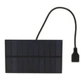 1.5W 5V Monocrystalline Silicon DIY Solar Panels with USB Interface ...