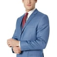 Adam Baker Men's Classic Fit 3-Piece Jacket, Vets, Trousers Vested Suit ...